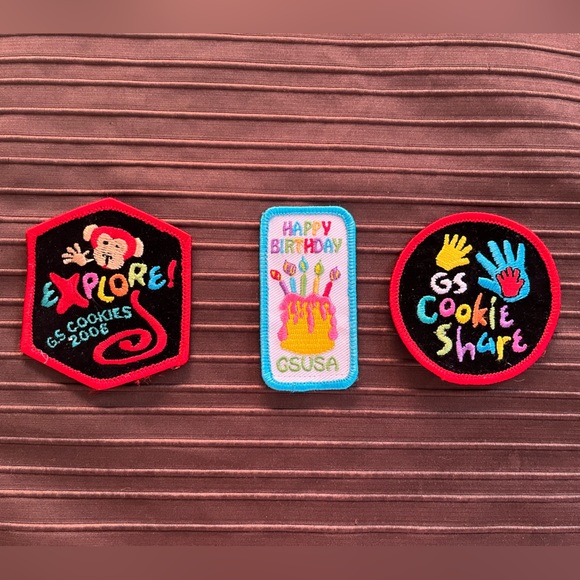 Accessories | Girl Scout Cookie Badges | Poshmark